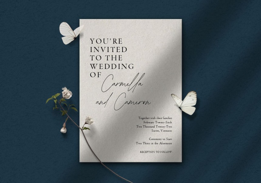 Online Wedding Invitations - Digital Invites with RSVP